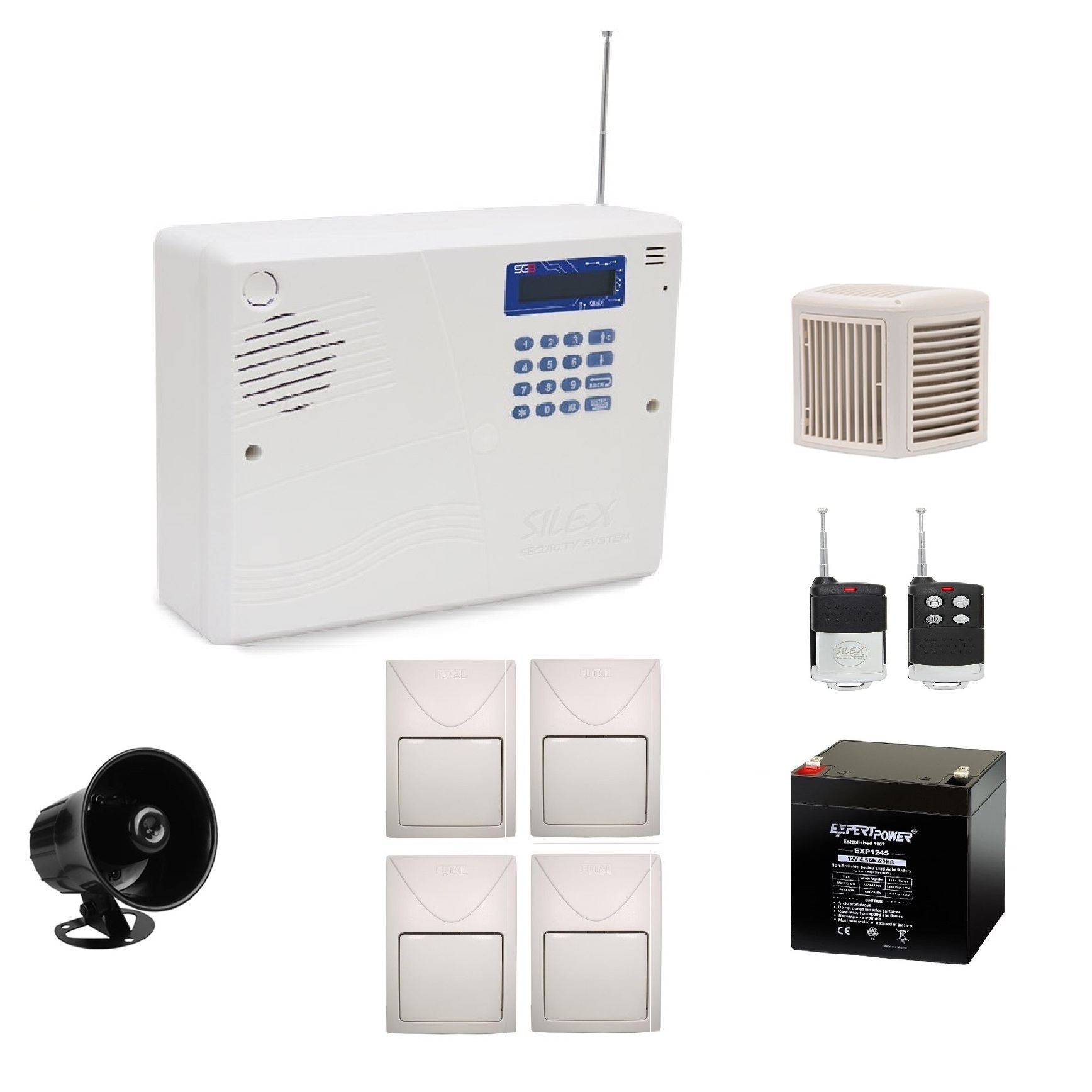 دزدگیر اماکن سایلکس مدل SG8_S 4CH - ایران داهوا